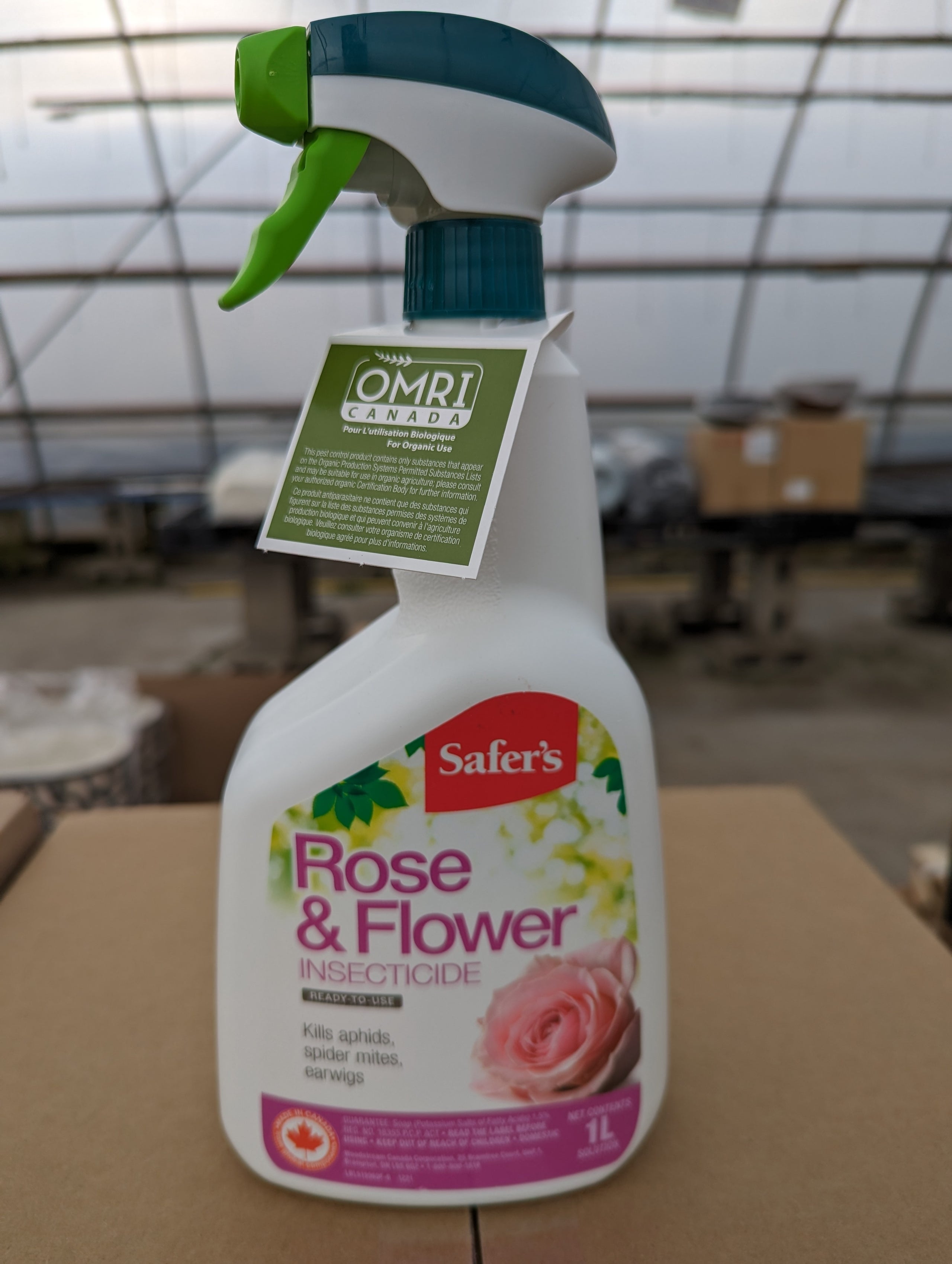Rose & Flower Insecticide Spray Safer's 1L | Kennedy Greenhouses